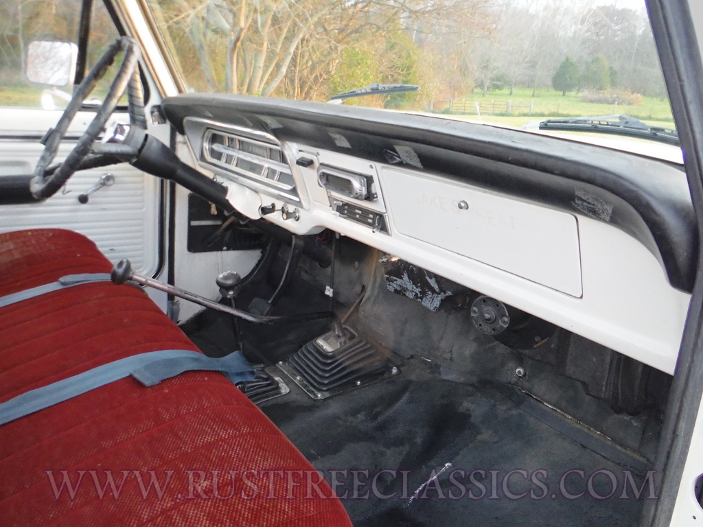 1968 F250 Highboy Custom Cab White 68